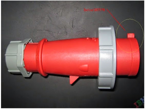 Don't Cut Safety Pin Power Plug Reefer Container