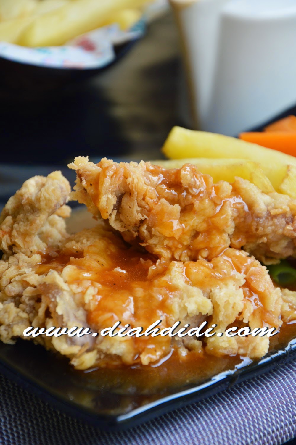 Diah Didi's Kitchen: Sirloin Crispy Steak