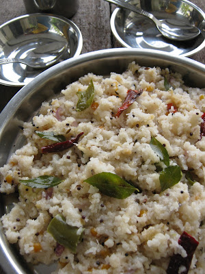 KARI LEAFS ... Malaysian flavour's: RICE RAVA UPAMA