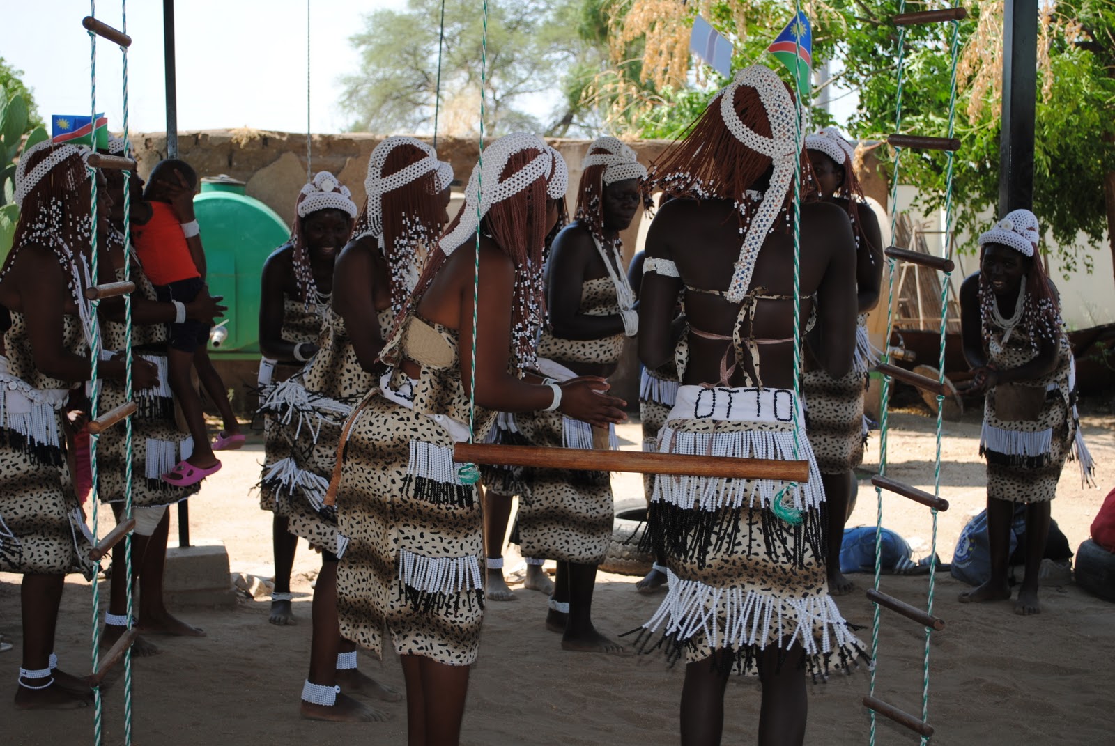 Ant and Jules in Namibia: Namibian life