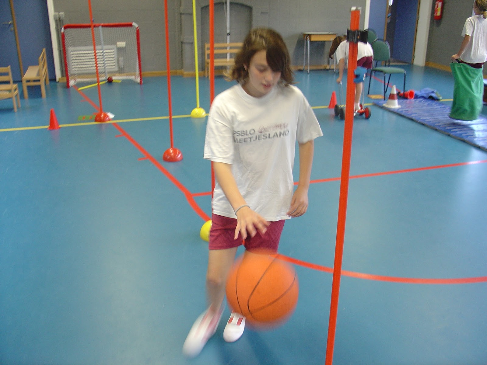 Conditie circuit : 1 minuut werken, 30 seconden rust