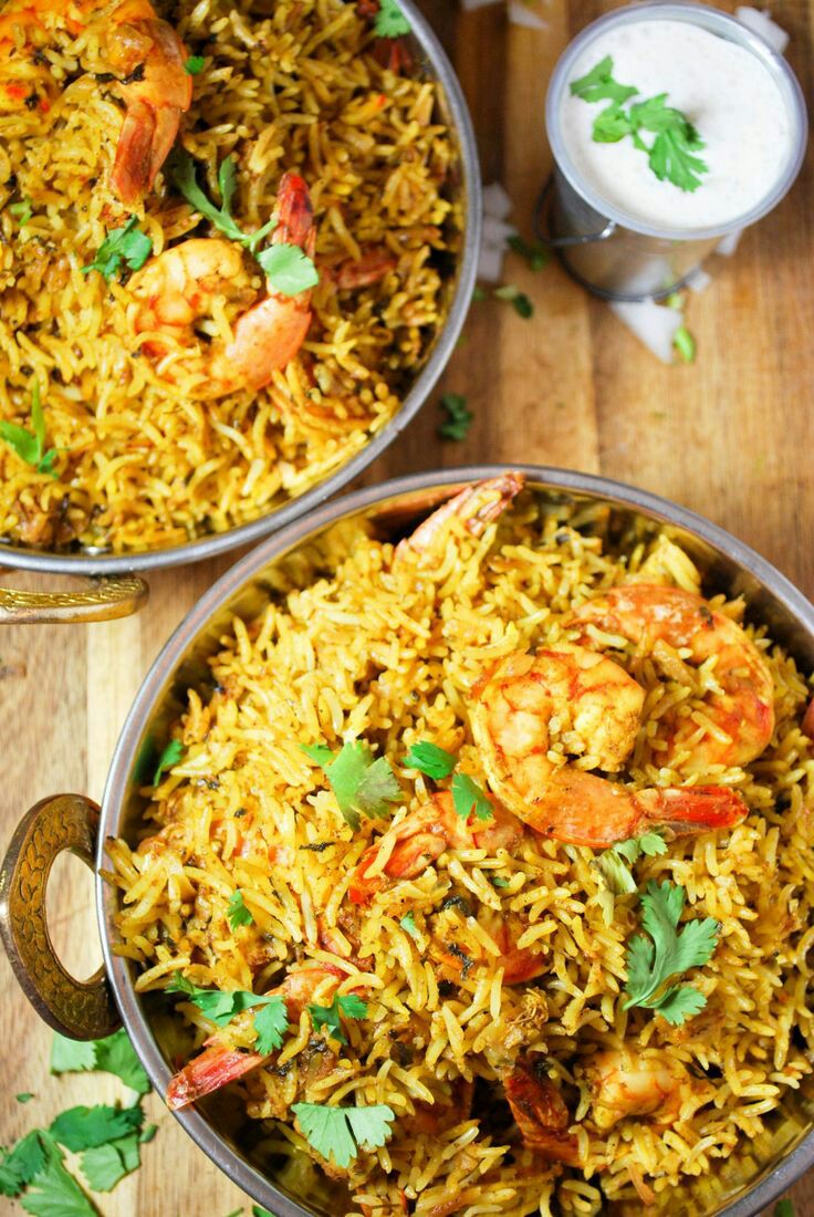 Prawns ( Kolambi ) Biryani Recipe