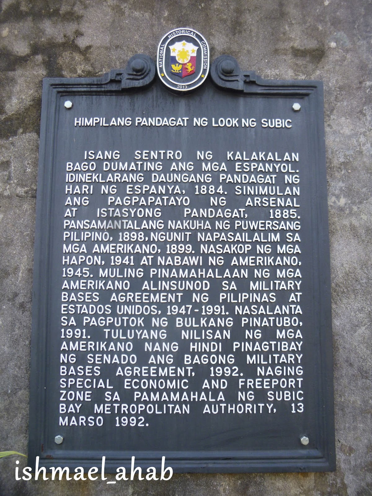 The Old Spanish Fort in Olongapo and the Naval Legacy of Subic Bay ...