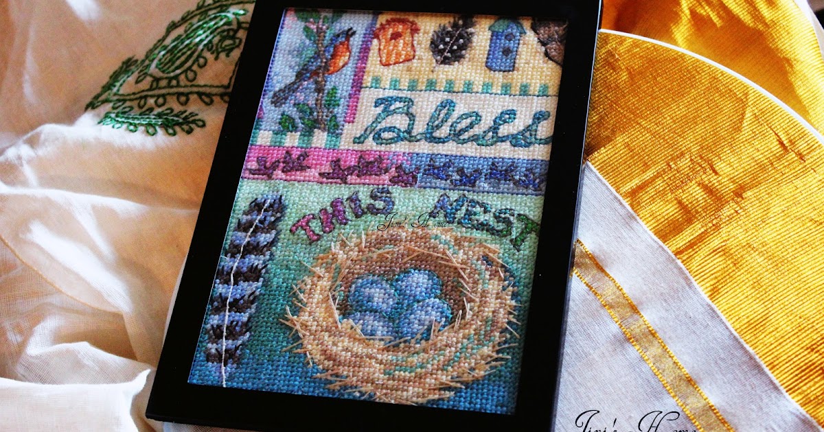 Jini's Home: My First Cross Stitch Kit