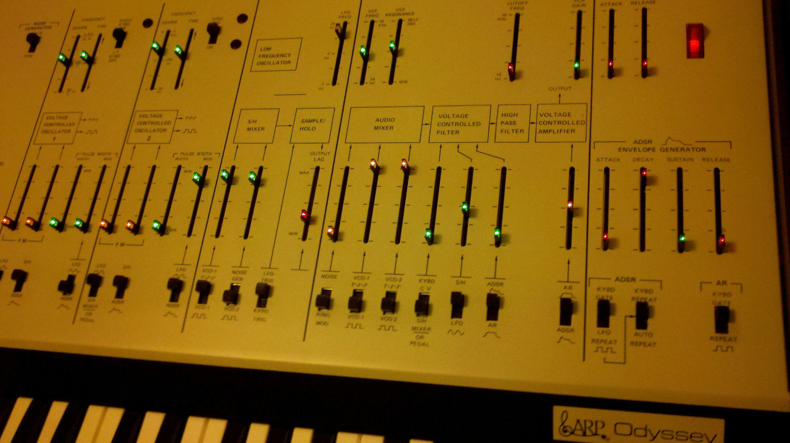 MATRIXSYNTH: White ARP Odyssey 2800