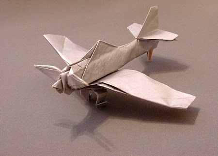 origami airplane ~ easy origami instructions for kids crafts