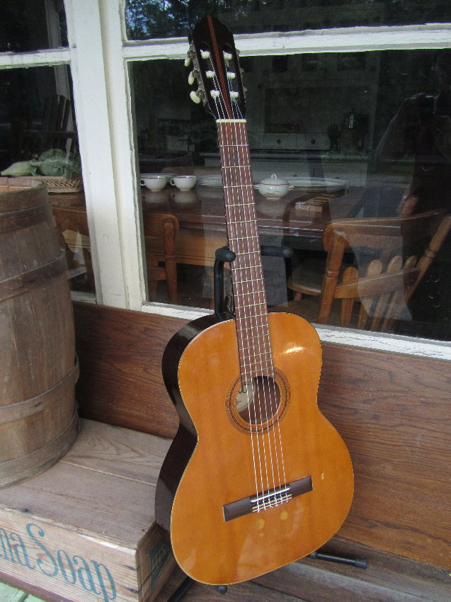 c.1980 Guild Madeira Classical Guitar & c.1970 Kent Classical Guitar