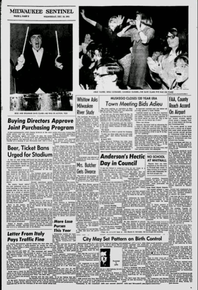 Rock & Roll Newspaper Press History: The Dave Clark Five - The ...