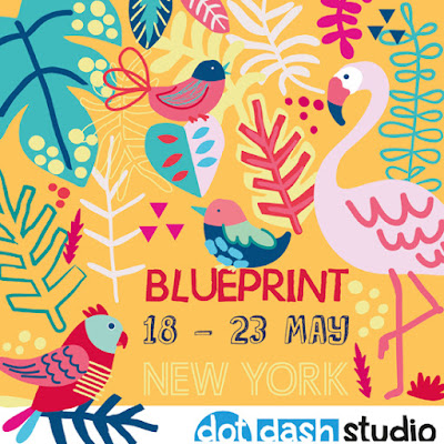 print & pattern: BLUEPRINT 2017 - dot dash studio