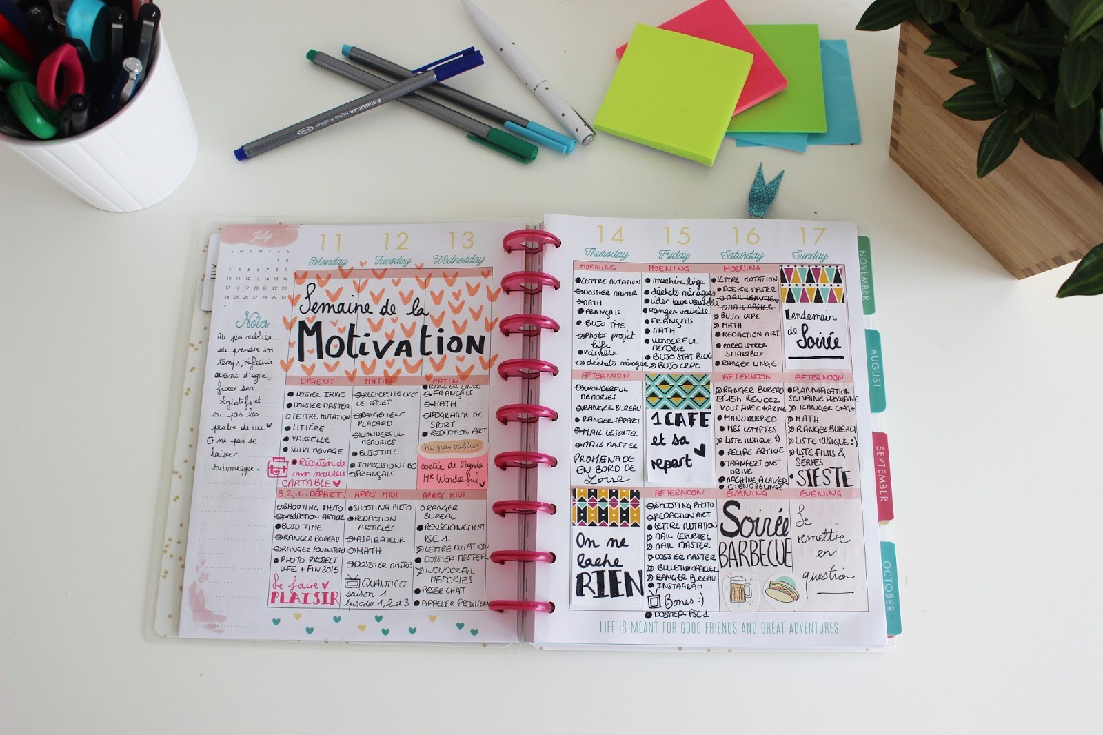 Agendas, organisation : cinq outils différents. | Mais tu fais quoi Wilh