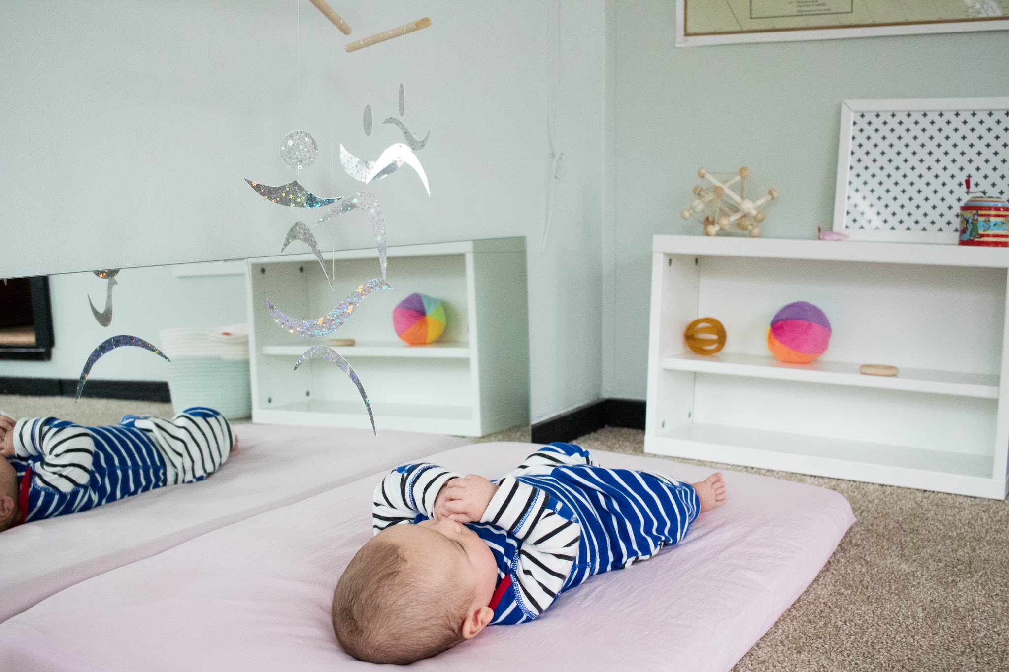 Montessori Baby Week 13 -- The Dancers Mobile