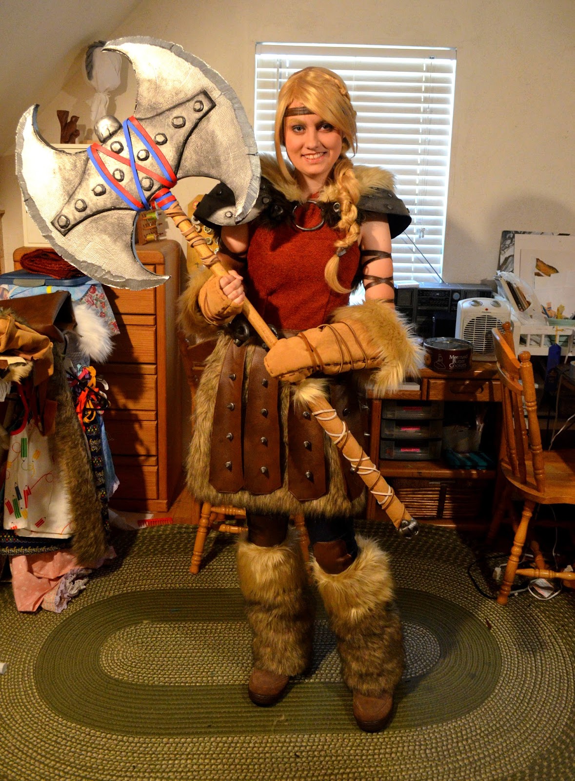 Astrid's Ax; the final addition to my cosplay | Uniquely His
