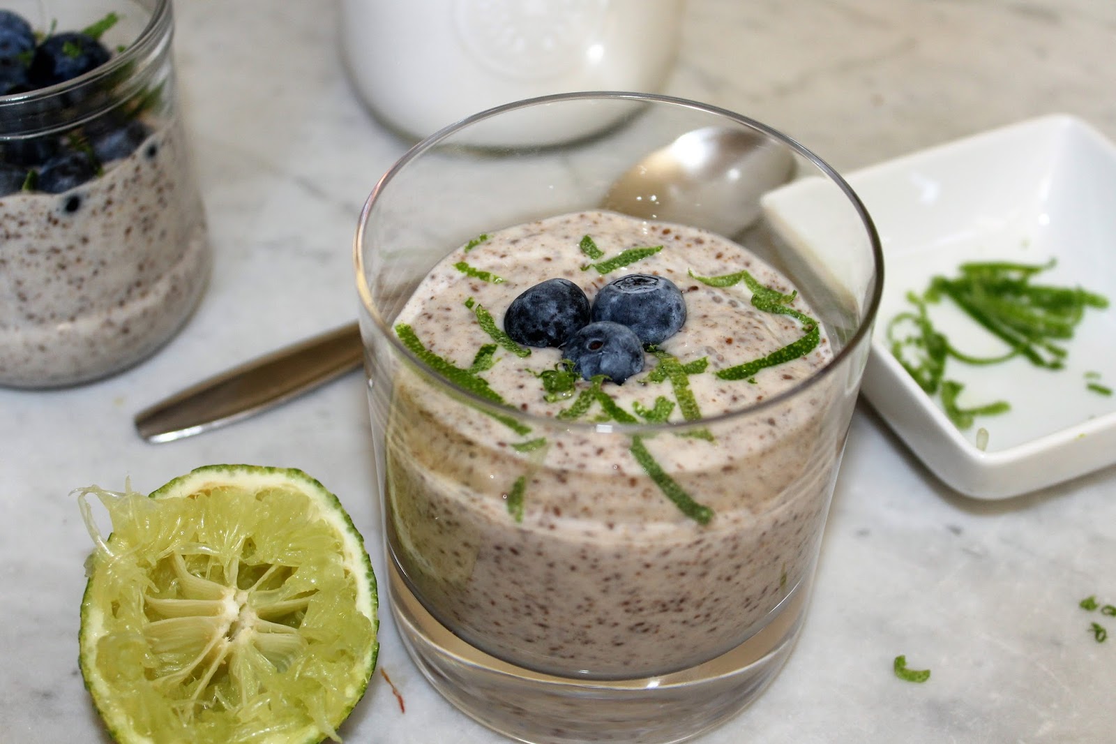 Pudim de chia instantâneo