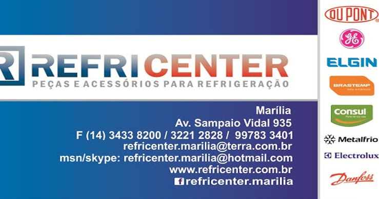 Refricenter Refrigeração - Marilia-SP: Quem Somos.