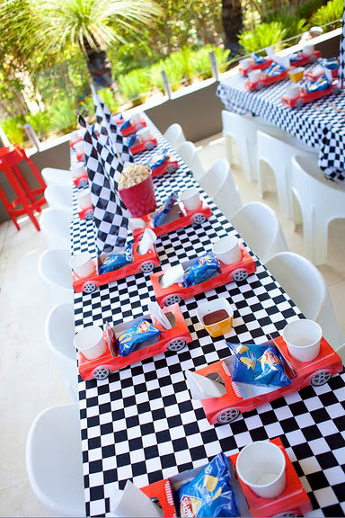 Kara's Party Ideas Grand Prix Ferrari, Race Car Birthday Party | Kara's ...