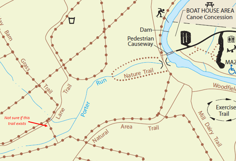 Tyler State Park Map