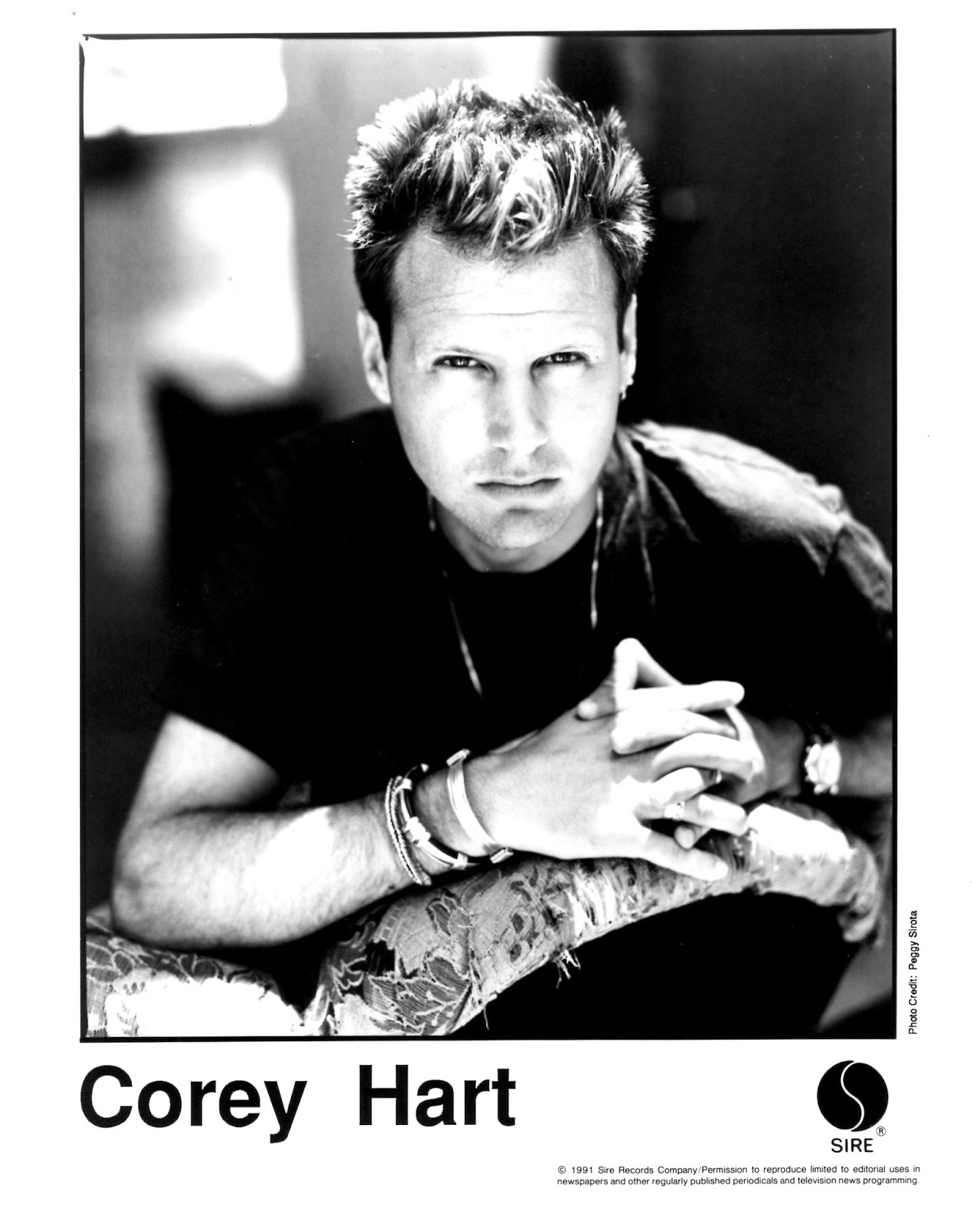 Lansure's Music Paraphernalia: COREY HART | Press Kits | Memorabilia