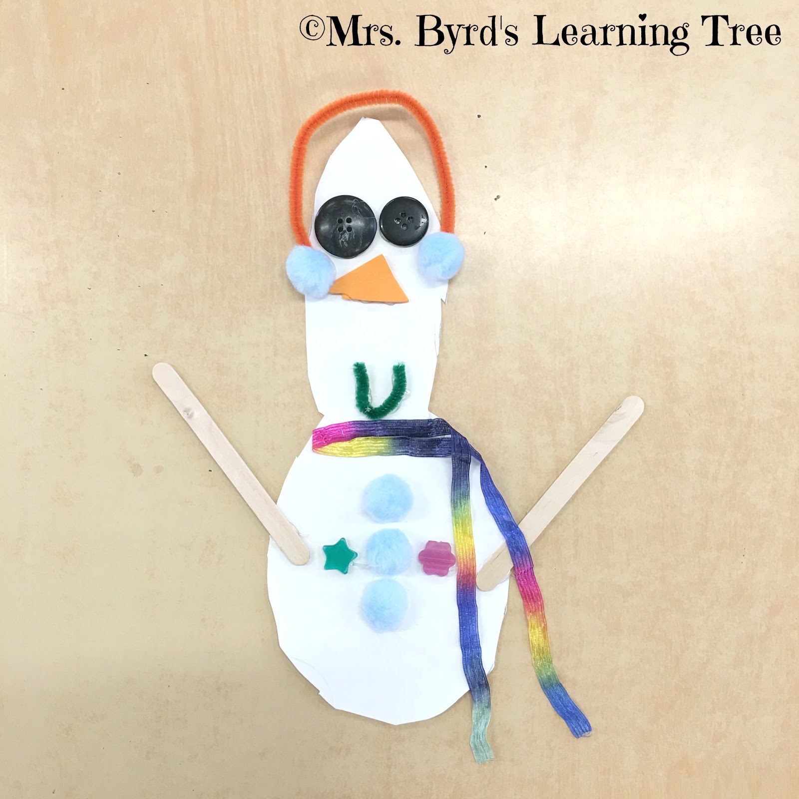 Mrs. Byrd's Learning Tree: Maker Space Snowmen