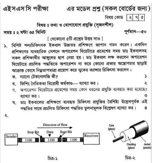 HSC ICT Suggestion 2023 with Question Paper