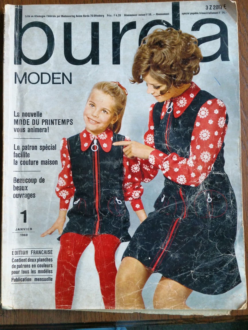 Kits & How To Sewing & Fiber Sewing Vintage magazines BURDA moden 6 ...