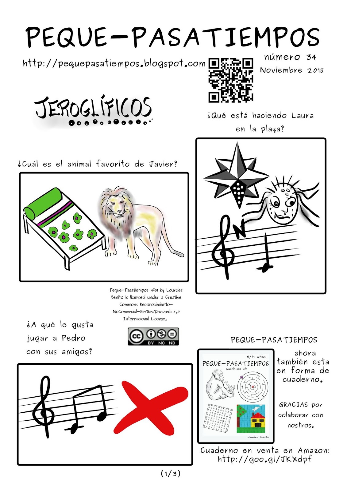 Peque-pasatiempos: 2015