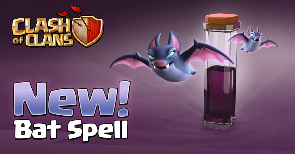 Thần chú Bat Spell và những điều cần biết | Clash of Clans Việt