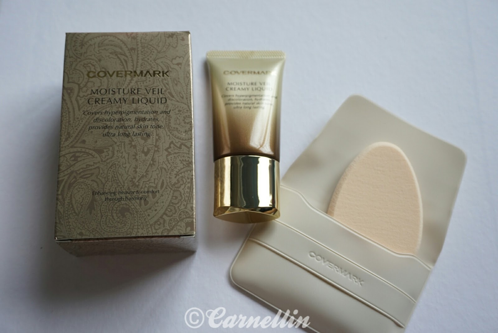 While you on earth..: Covermark Moisture Veil Creamy Liquid in Three Shades