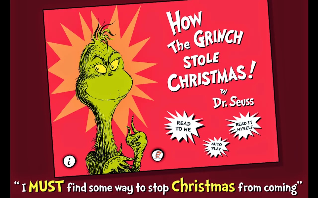 Amazon Free App: How The Grinch Stole Christmas! - Dr. Seuss ~ Apps do ...