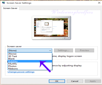 Logeshwaran.org: How to Set Screen Saver in Windows 10