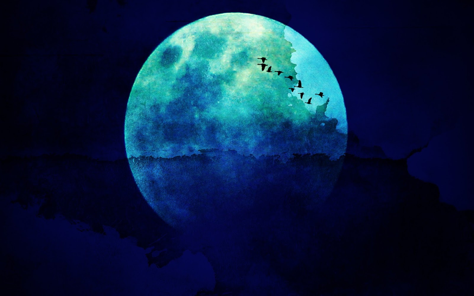 Atrapados por la Imagen: Noche azul....