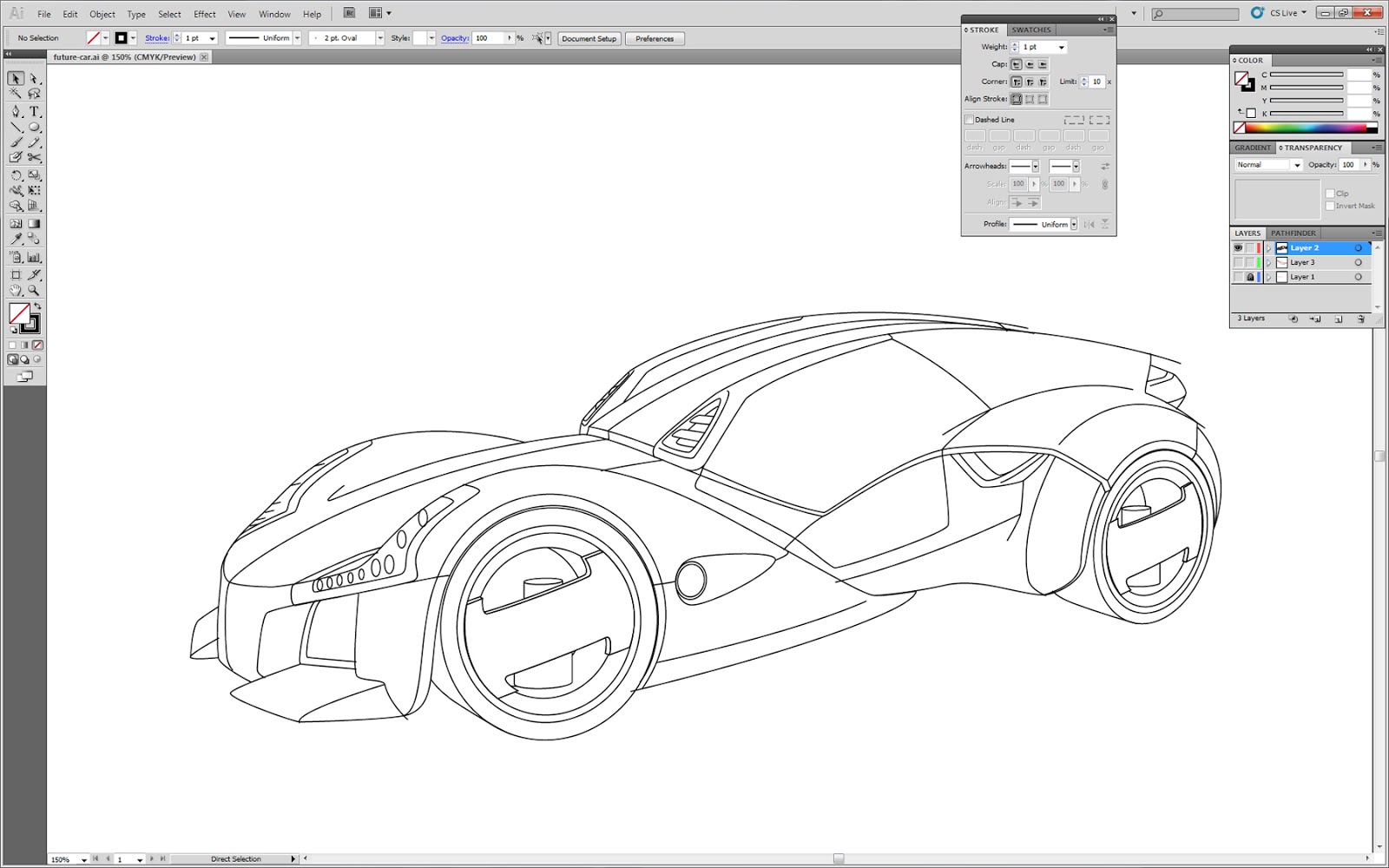 Darren McKeage: Car Render Tutorial - Prometheus car (2012)