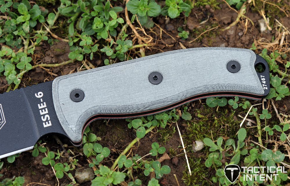 Tactical Gear: ESEE 6P Survival Knife with Desert Brown Molded Polymer ...