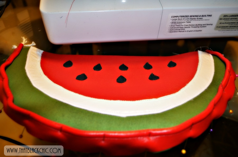 DIY Zipper Clutch:Nothing says summer like watermelon so why not a ...