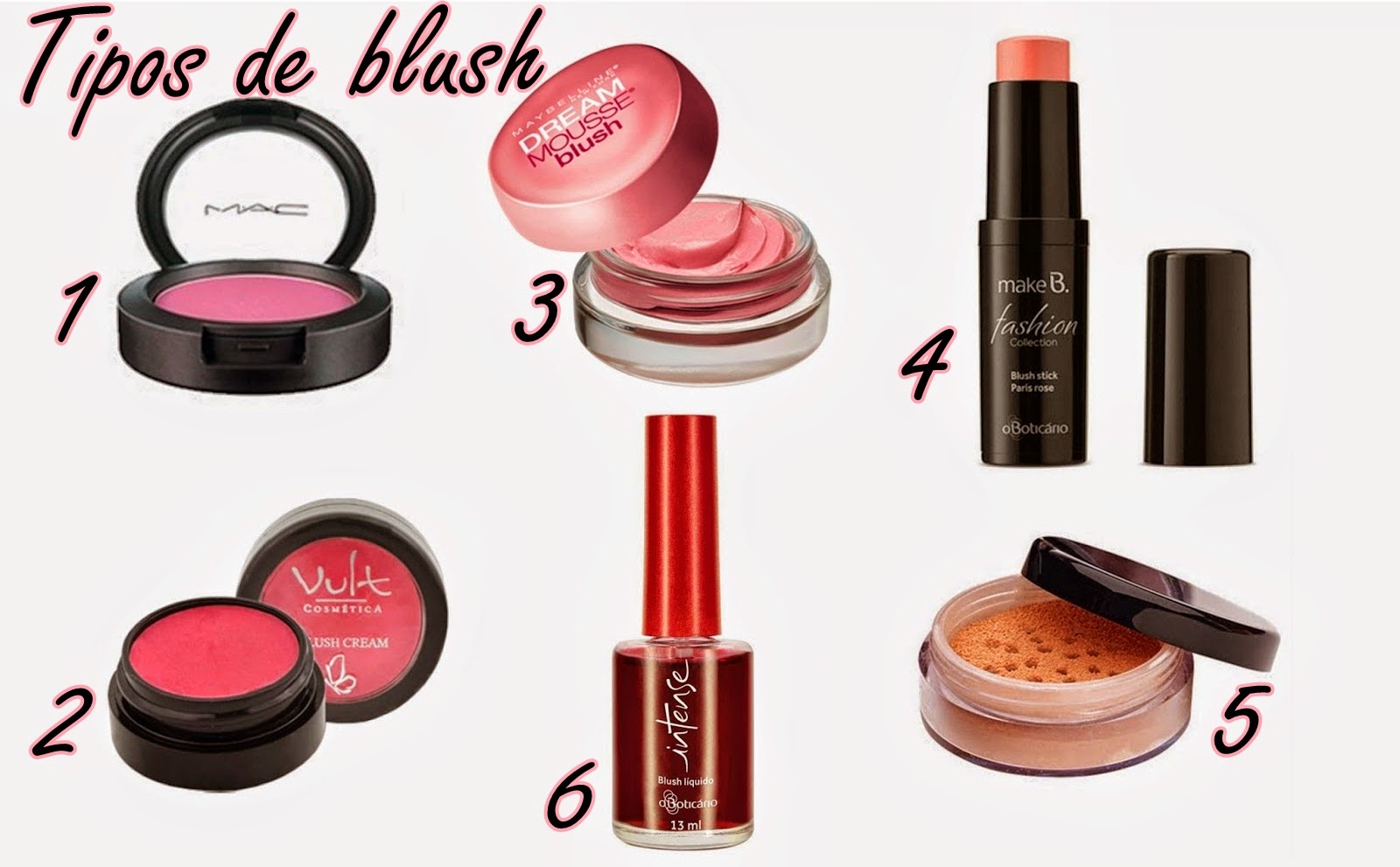 Blog da Rayane Marques ♥♥: Tudo o que você precisa saber sobre o blush..,
