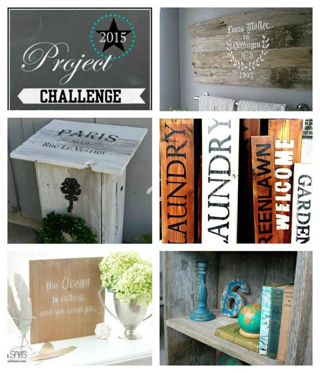Project Challenge Repurposed Signs