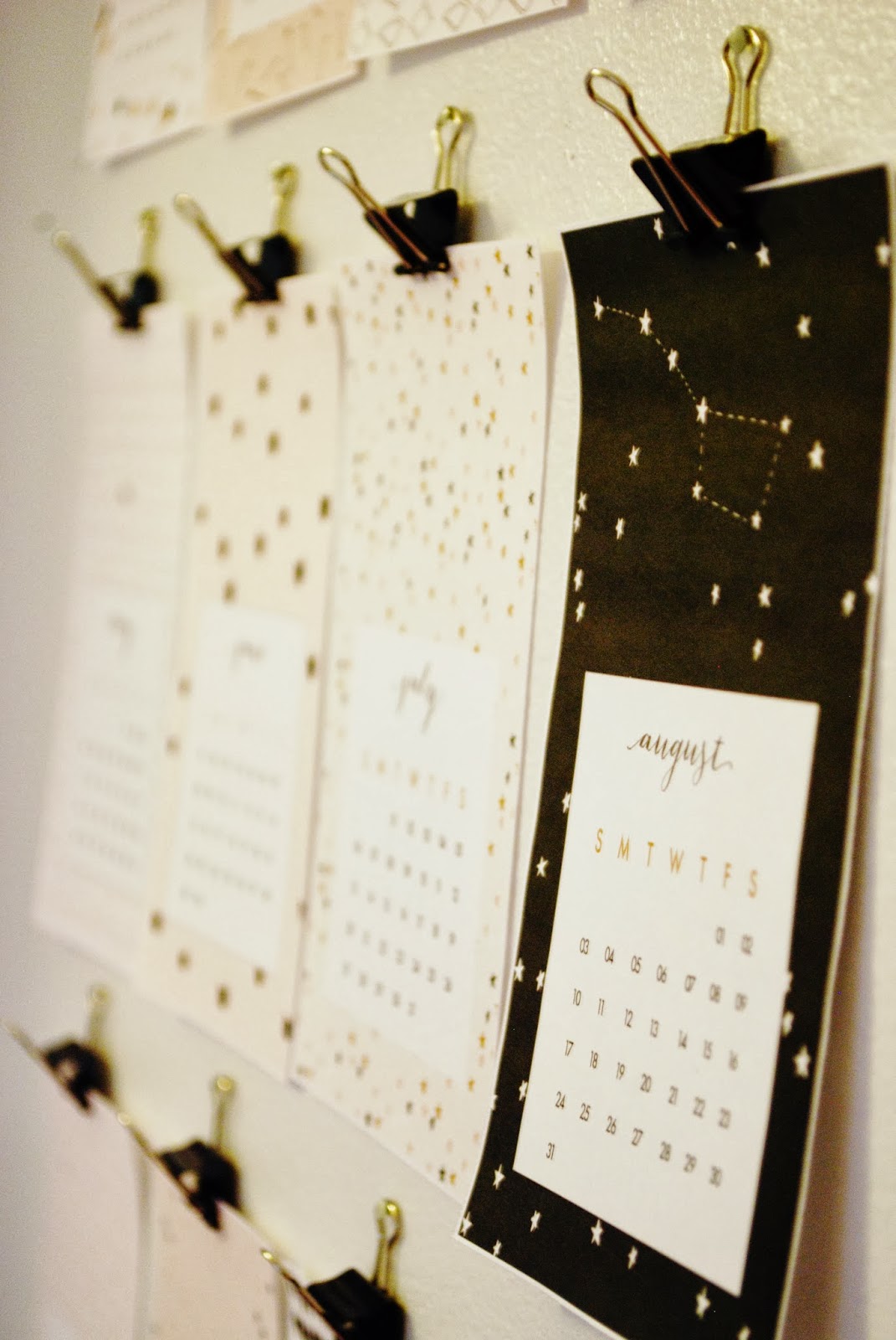 maria carlander: kalender