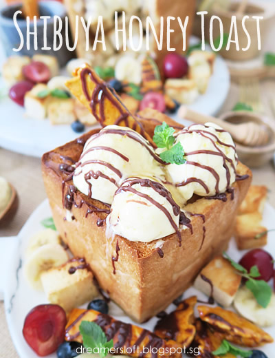 DreamersLoft: Shibuya Honey Toast
