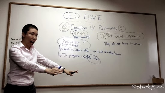 CEO Love Workshop - My first "pre-wedding workshop" - Fern Shares