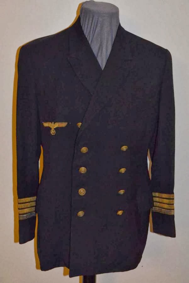 German Uniforms and Insignia 1933-45: Kriegsmarine Kapitän zu See ...
