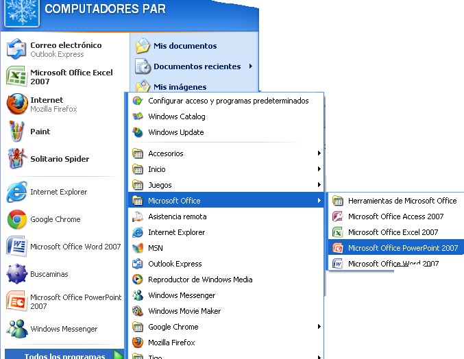 power point: como entrar a power point