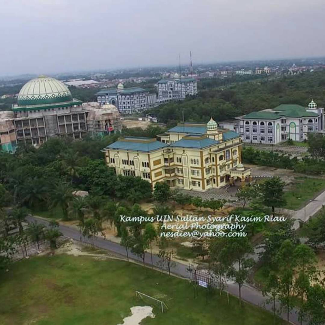 Kampus UIN Suska Pekanbaru Riau dari Udara | Riau Magazine