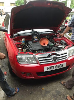 JTX1000 Minyak Pelincir Terbaik Di Dunia: Teksi Proton Waja NGV