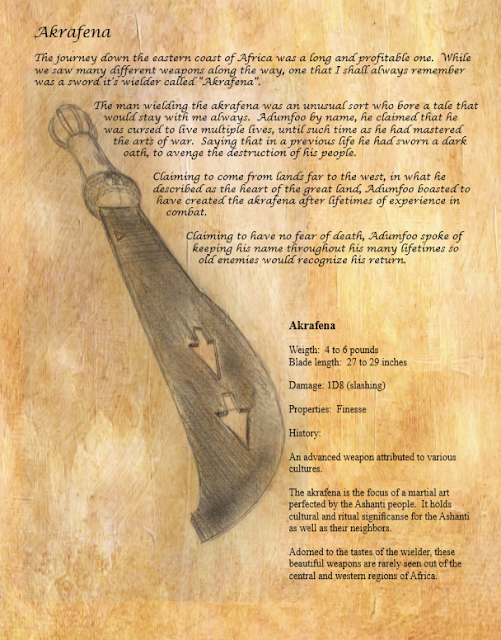 My New Adventure: "The Steel Road" ~ A look into a weapon of Africa