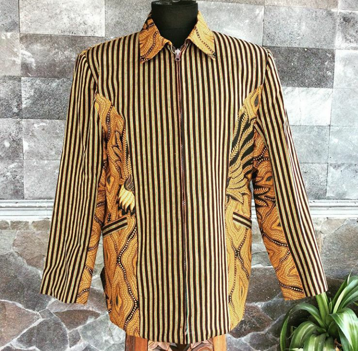 Batik Lurik Pedan Klaten: JASKET LURIK KOMBINASI