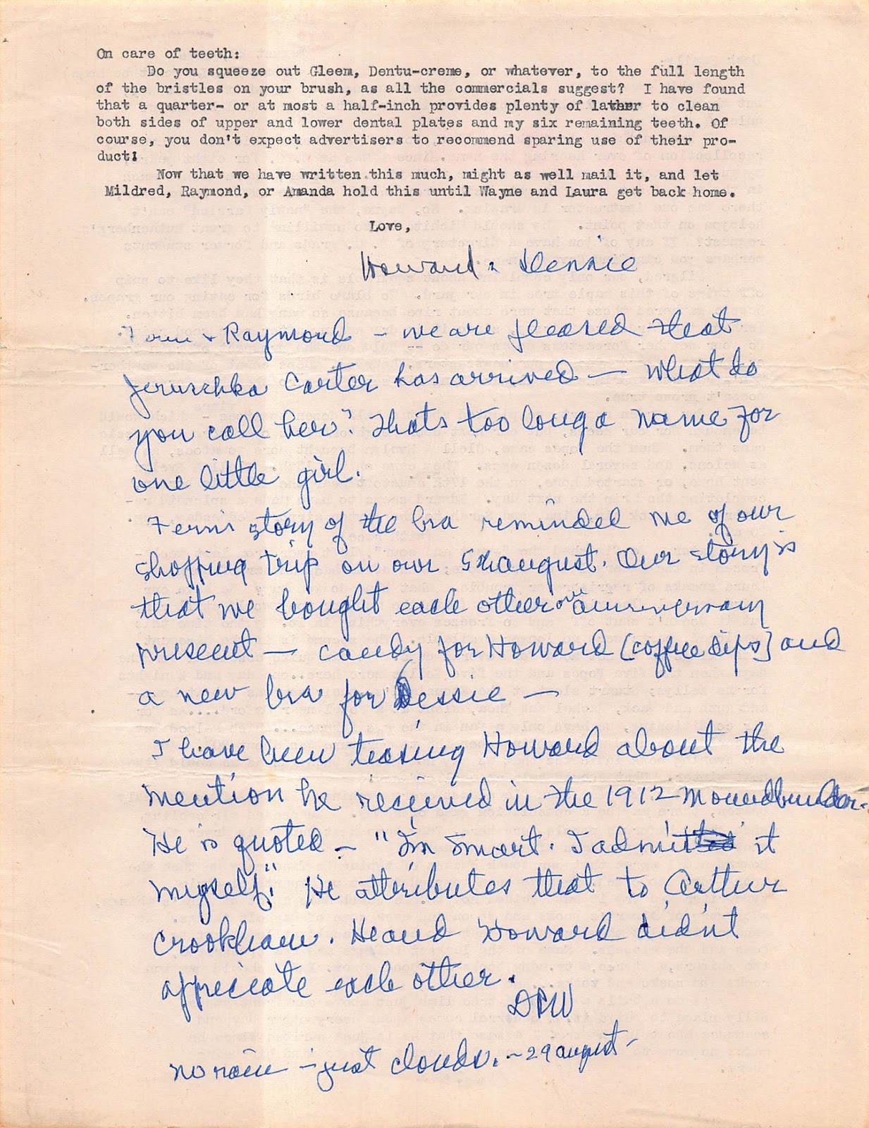 Letters from the Past: Letters from 1975