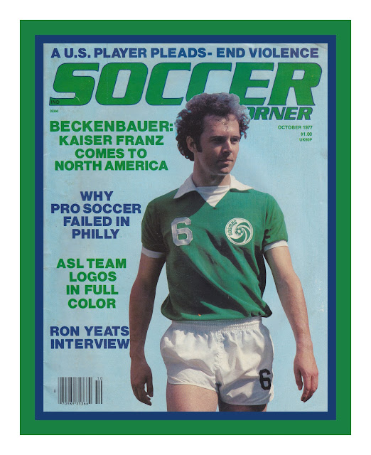 NORTH AMERICAN SOCCER LEAGUE: SOCCER CORNER MAGAZINE, 1977