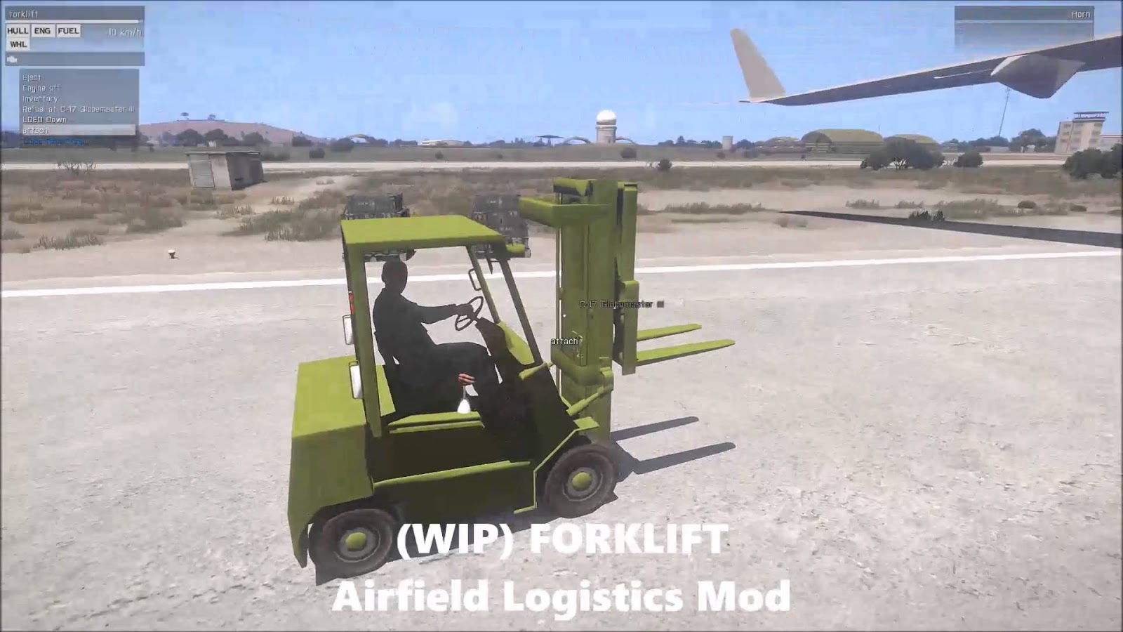 Arma 3 用 Airfield Logistics MOD で使えるフォークリフトを作業中 | 弱者の日記^^ - Arma 3 MODとアドオン紹介