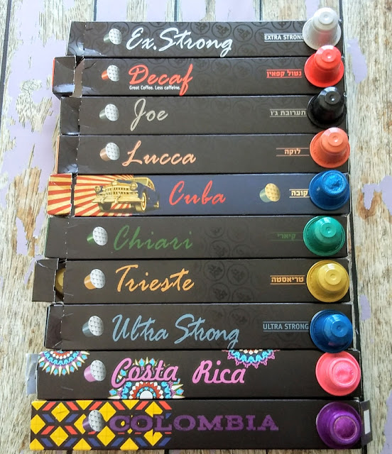 So many choices for my delicious cup of Joe