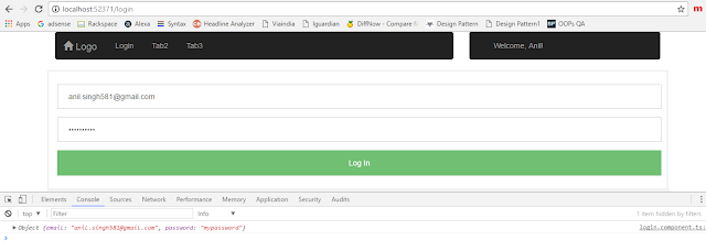 Angular 2 Login Form Example and Its Validations