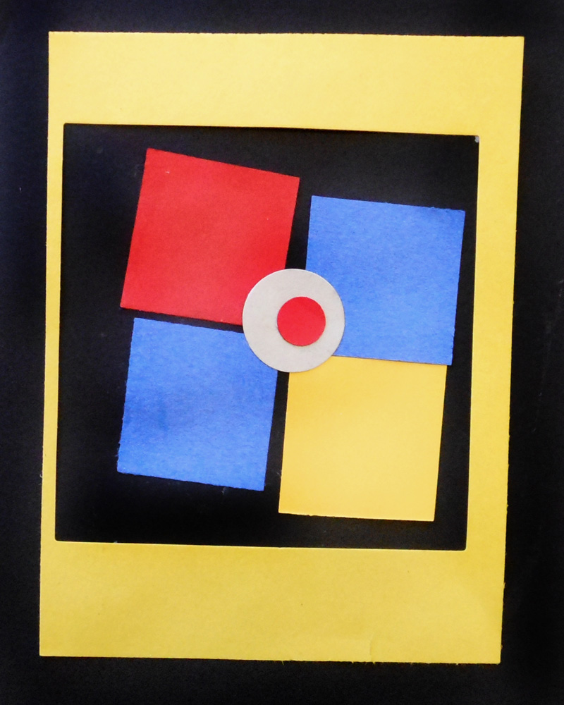 Earl Warren Arts: Kindergarten shape collage